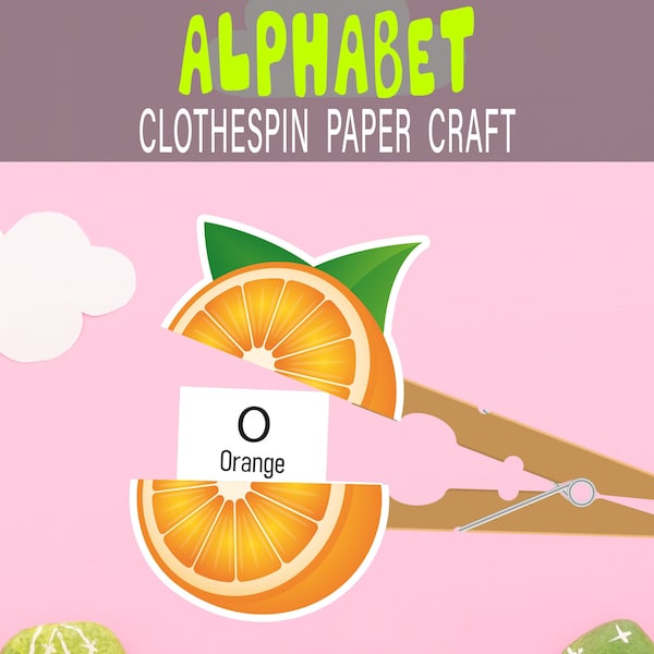 3D Fruit Papercraft, Kids Activities Page, Printable, Fruit Basket ...