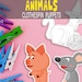 Animal Clothespin Puppets: Montessori Paper Toys (printable PDF) - Etsy