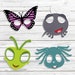 BUG Insect Masks, Animal Printable Paper Mask, Kid Party Mask ...