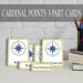 CARDINAL POINTS Three Part Flash Cards Nomenclature Cards - Etsy