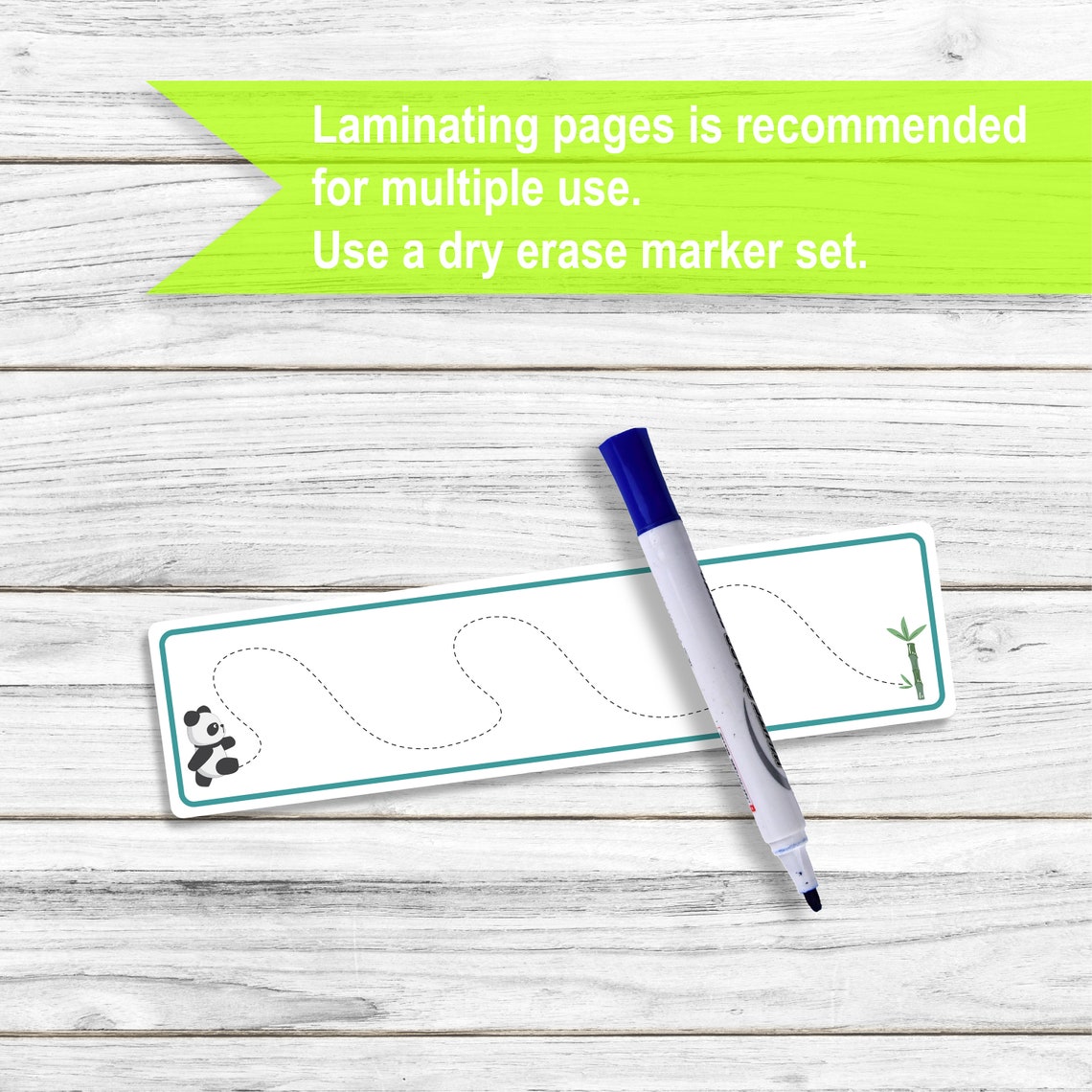 Montessori Lines & Curves Tracing Cards: Early Learning (digital ...