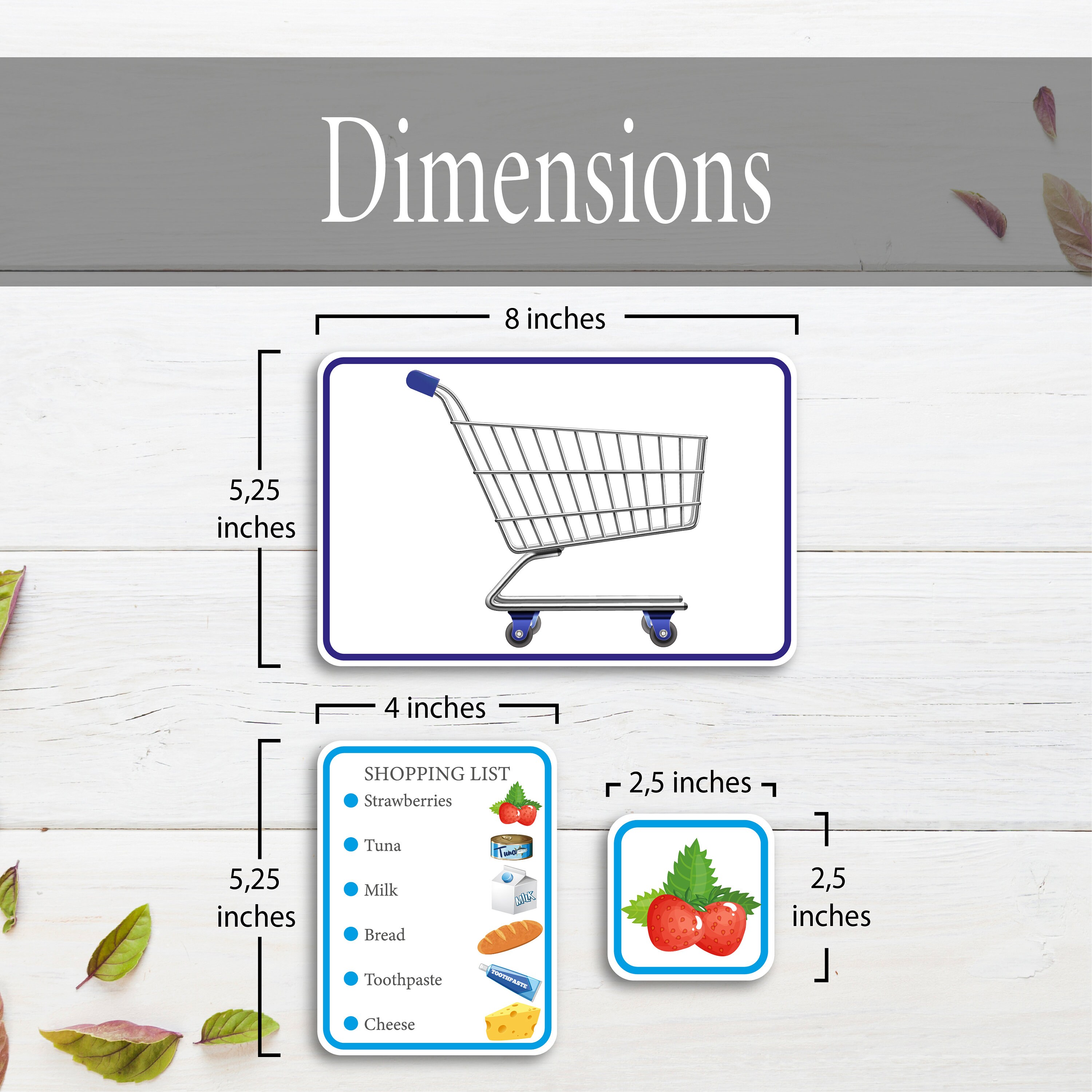 Montessori Market Matching Game: Shopping List Cards (PDF) - Etsy