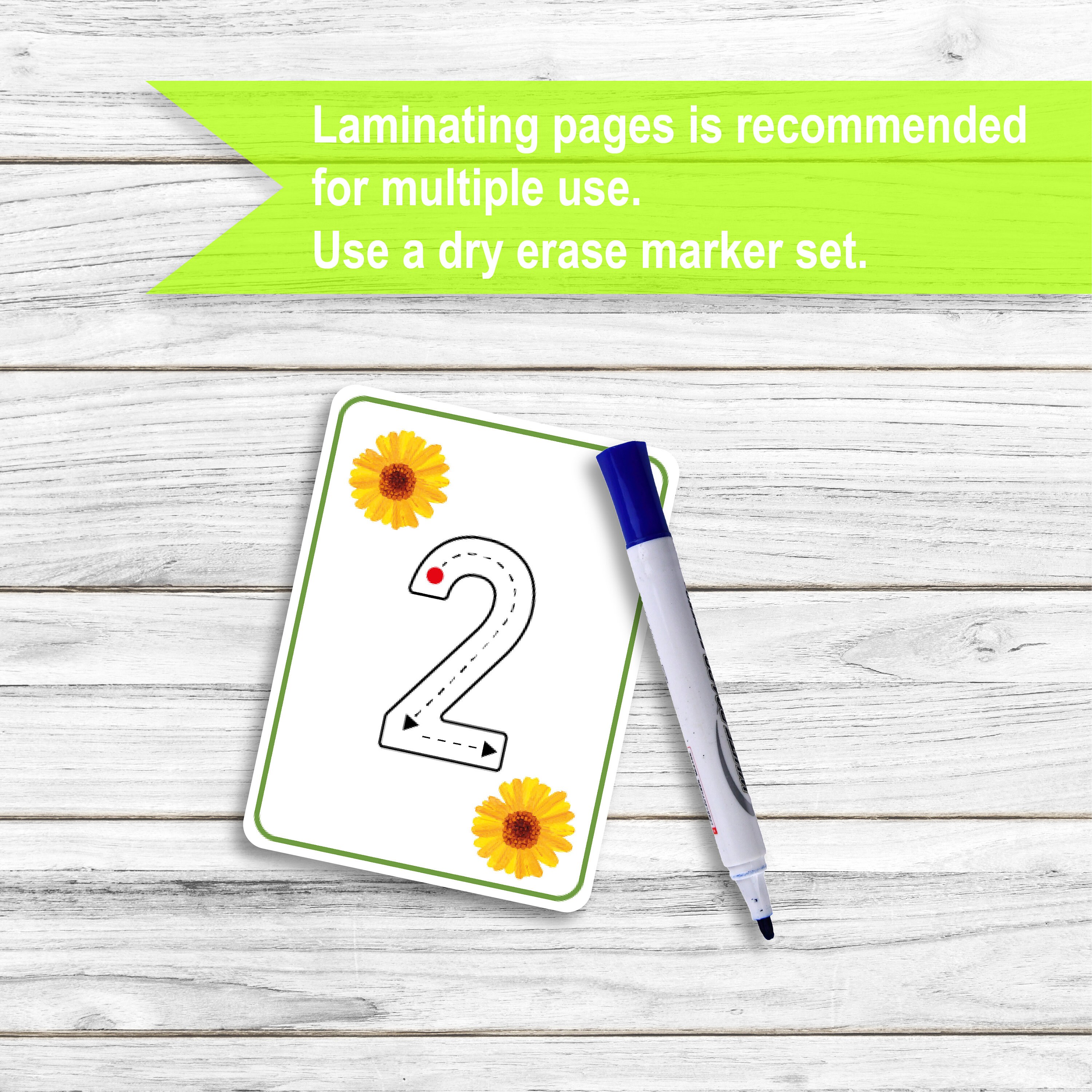 NUMBERS 1-20 Tracing and Counting Printable Flashcards - Etsy