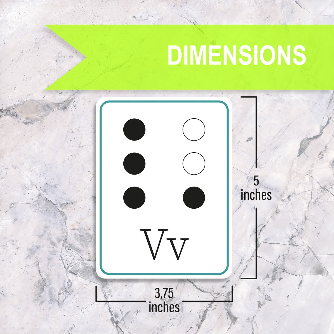BRAILLE ALPHABET SYSTEM Printable Flash Cards Montessori - Etsy