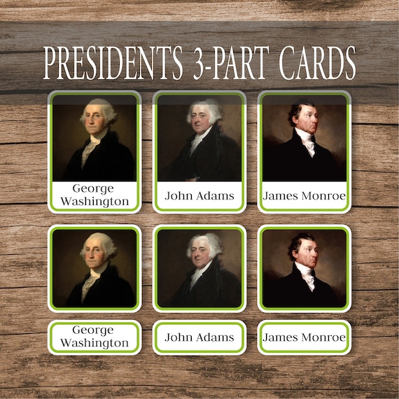 Hojas De Trabajo De Los Presidentes De Los Estados Unidos Las Nuevas