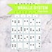 BRAILLE ALPHABET SYSTEM Printable Flash Cards, Montessori Cards, Flash ...