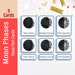 MOON PHASES Three Part Flash Cards Nomenclature Flashcards - Etsy