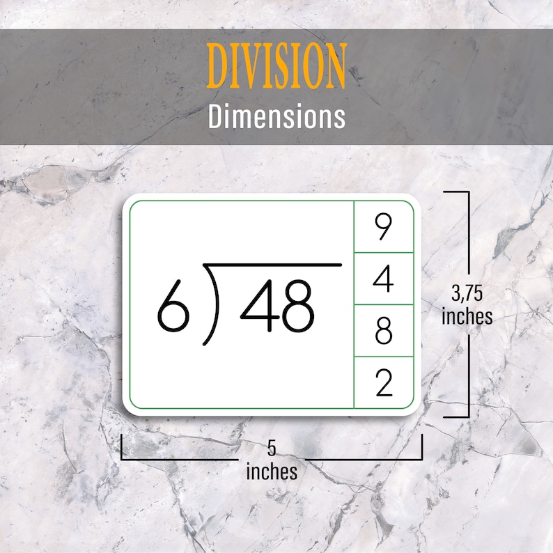 DIVISION 100 Cards Clip Cards, Math Flash Cards, Printable Toddler Busy ...