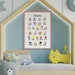 Alphabet Poster, Educational Print for Kids, Preschool Classroom ABC ...