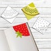 FRUIT Printable Bookmark Templates, Paper Craft Game for Kids ...
