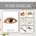 Five Senses Matching Game Cards: Montessori Early Learning (PDF) - Etsy ...