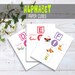 3D Alphabet Block, Digital ABC Cube, Printable PDF Educational Toy for ...