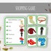 Clothes Shopping Matching Game Cards, Montessori Toddler Matching Game ...