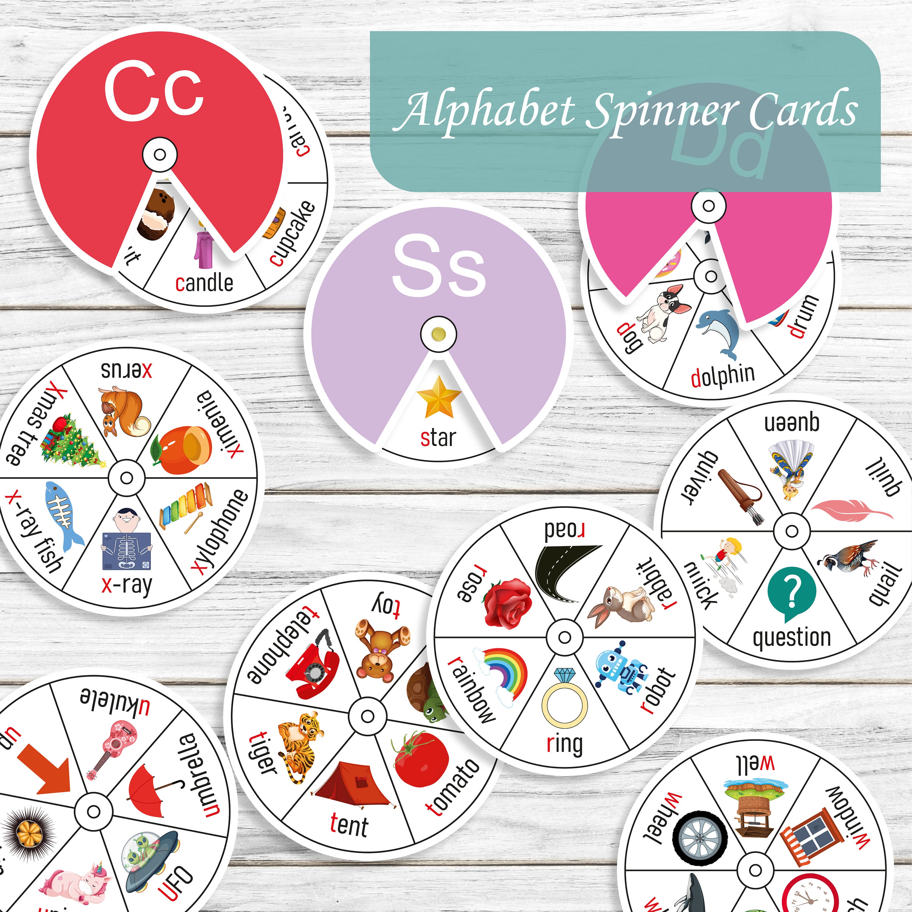 ALPHABET Mega Bundle Printable ABC Set, Paper Letter Craft Activity for ...