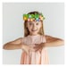 Paper Flower and Bug Printable Crown Kids Crafts Hats, Flower Headband ...