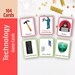 Technological Devices Game Cards, Montessori Toddler Matching Game ...