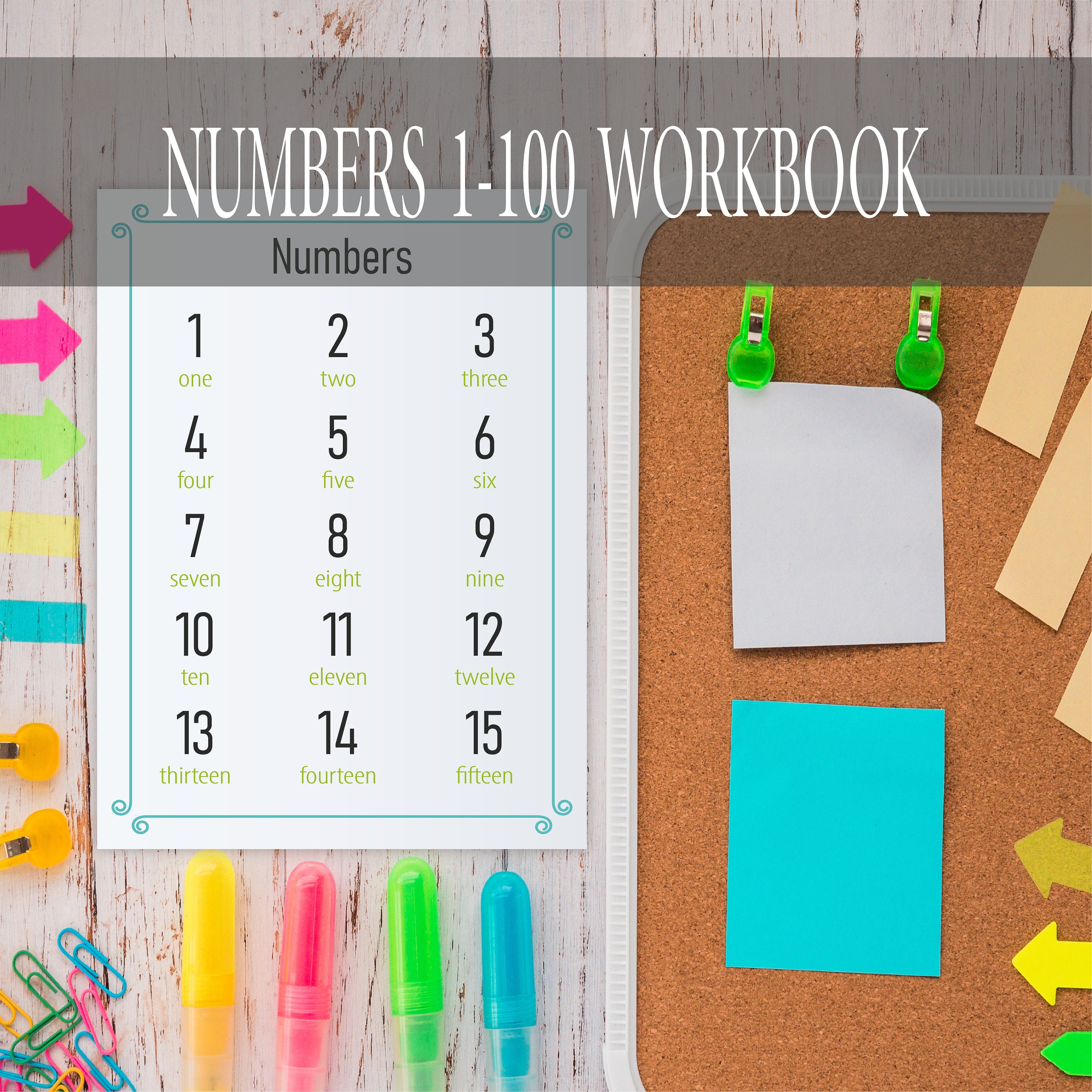 Numbers 1-100 Printable Printable Tracing Worksheet for Kids,math ...