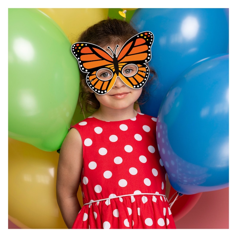 BUG Insect Masks, Animal Printable Paper Mask, Kid Party Mask ...