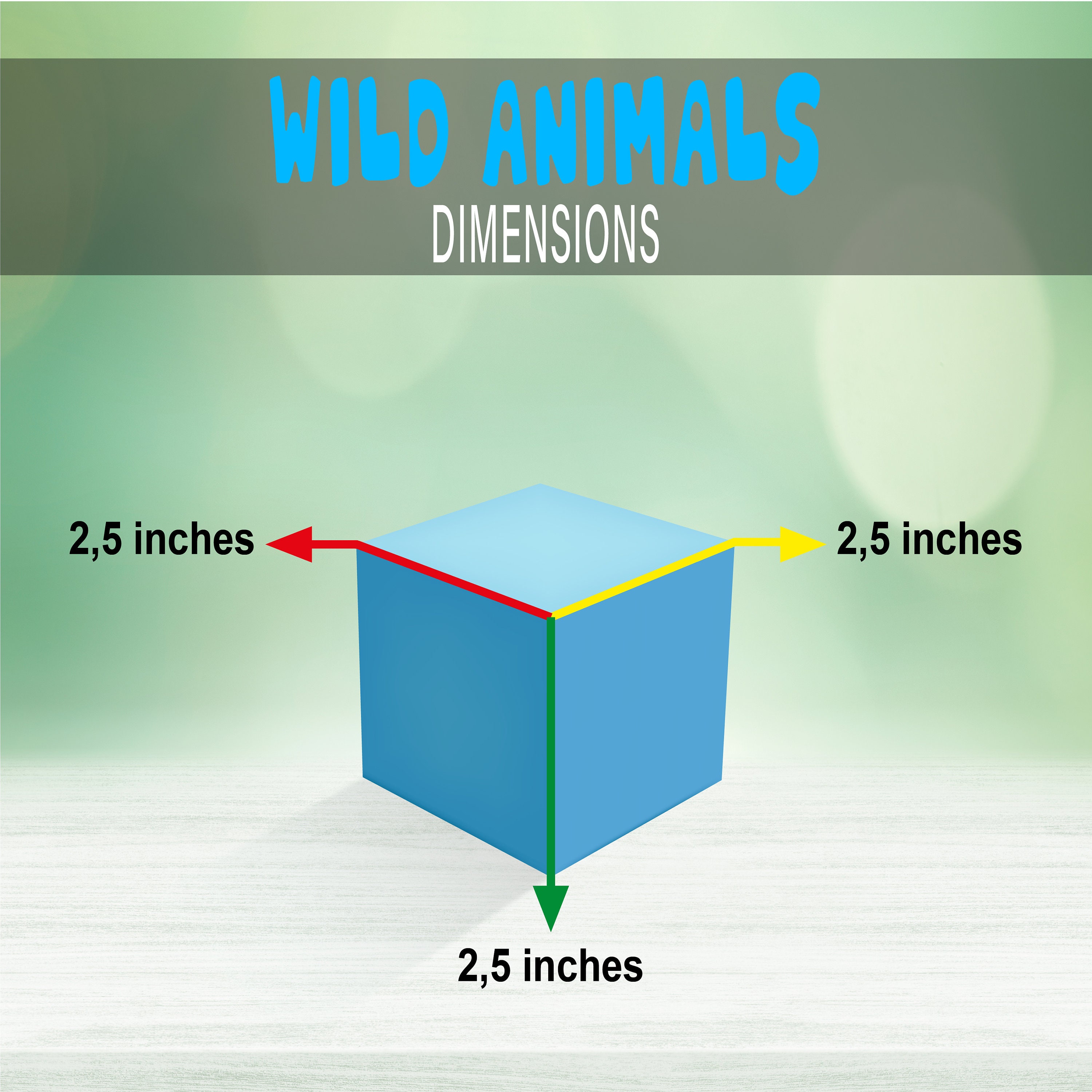 WILD ANIMALS Puzzle Paper Cubes Printable Blocks Toddler Busy Book ...