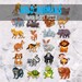 Wild Animals Paper Cube Puzzle: Montessori Learning (PDF) - Etsy