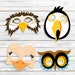 BIRD Animal Mask, Printable Paper Craft Template, Party Favor Pet ...