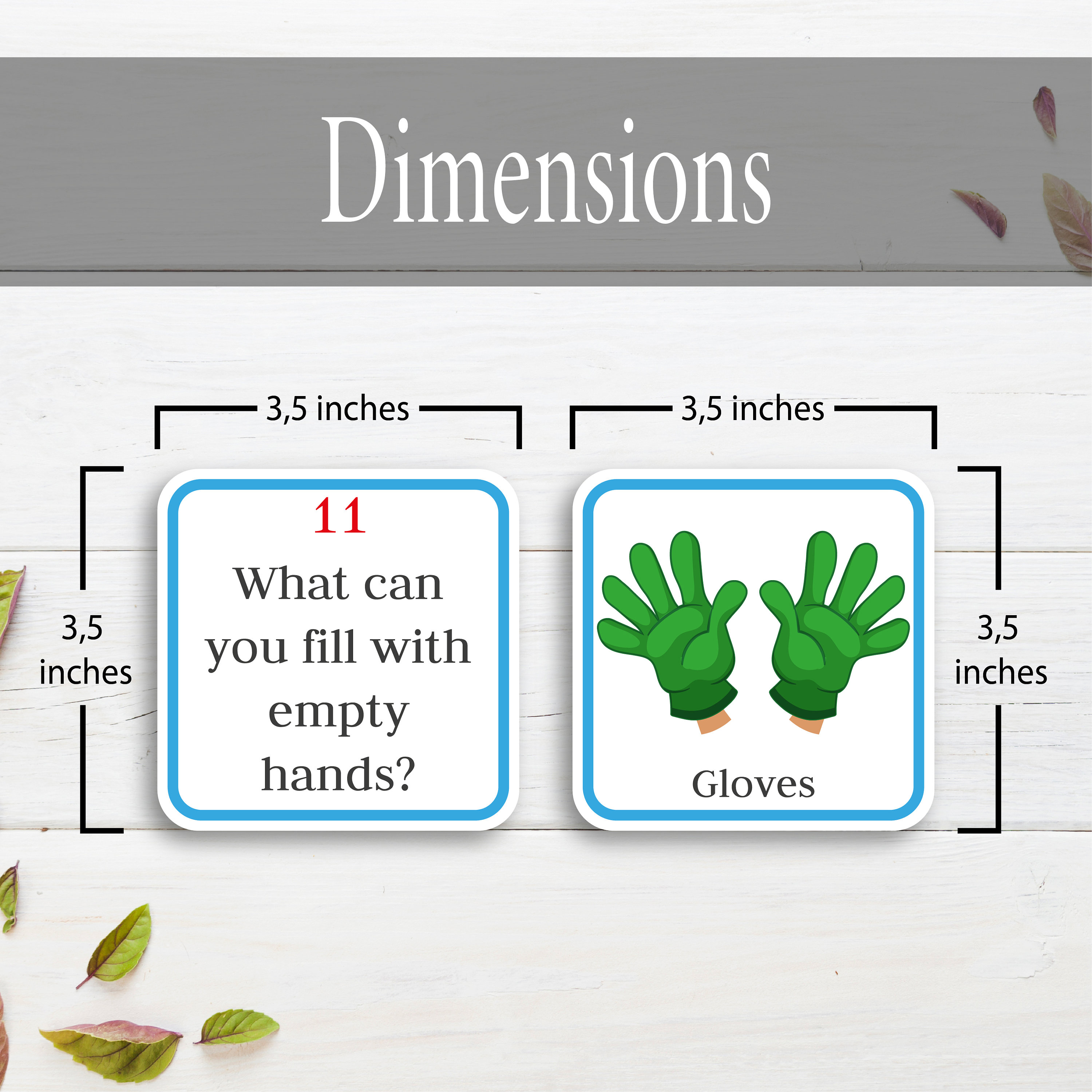 Montessori Riddles Game Cards: Early Learning Activity (PDF Download ...