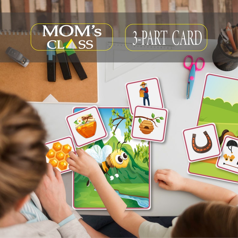 Animals Matching Game Cards , Montessori Toddler Matching Game Cards ...