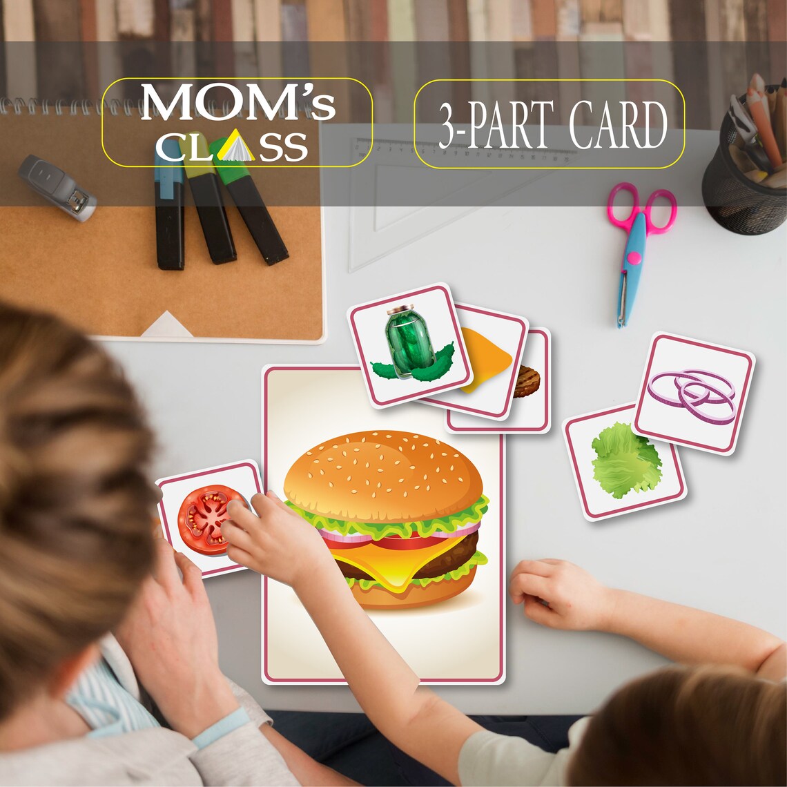 Cooking Matching Game Cards: Montessori Toddler Learning (downloadable ...