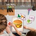Cooking Matching Game Cards: Montessori Toddler Learning (downloadable ...