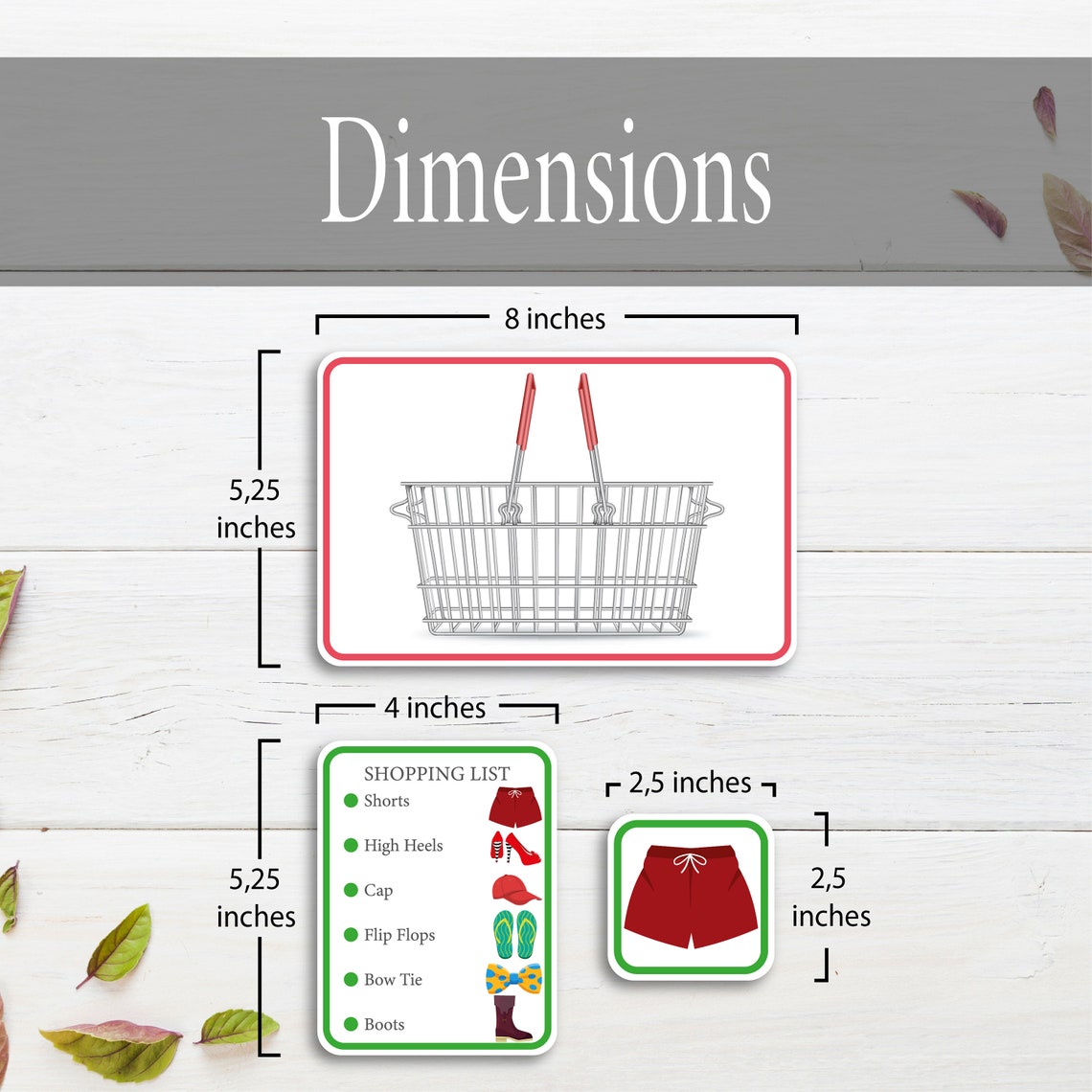 Clothes Shopping Matching Game Cards Montessori Toddler - Etsy