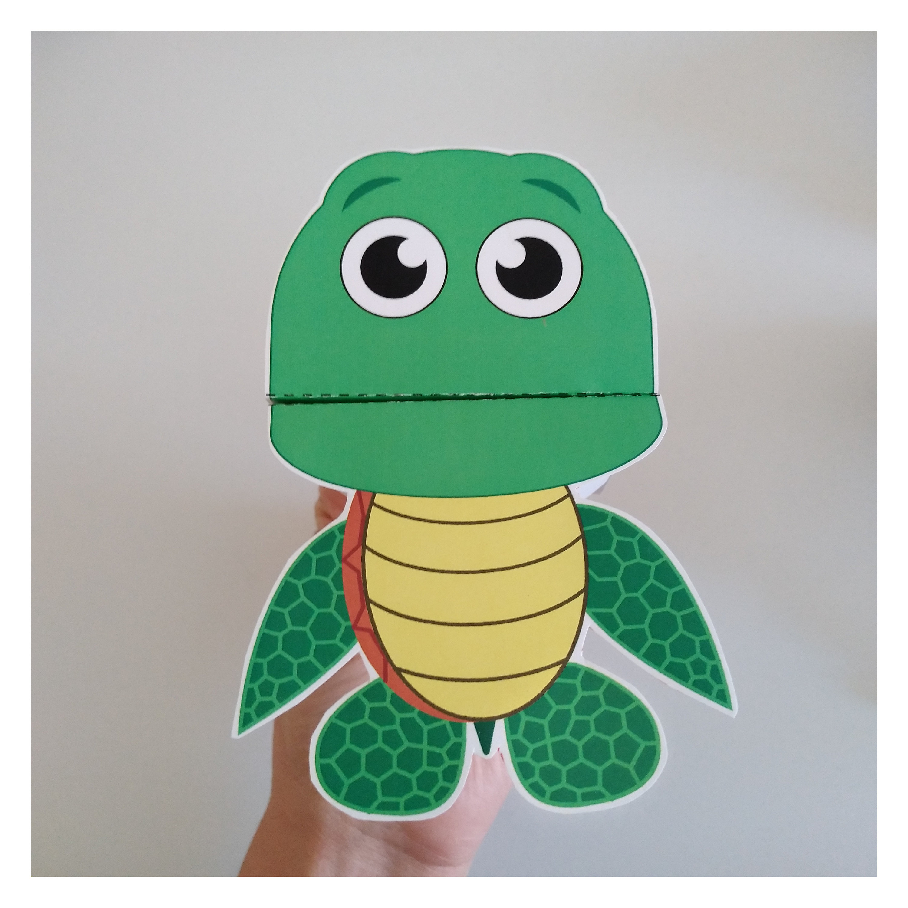 Sea Animal Paper Printable Hand Puppets Instant Download - Etsy