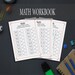 Math Printable Busy Book, Montessori Toddler Worksheets for Kids ...