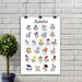 Alphabet Poster, Educational Print for Kids, Preschool Classroom ABC ...