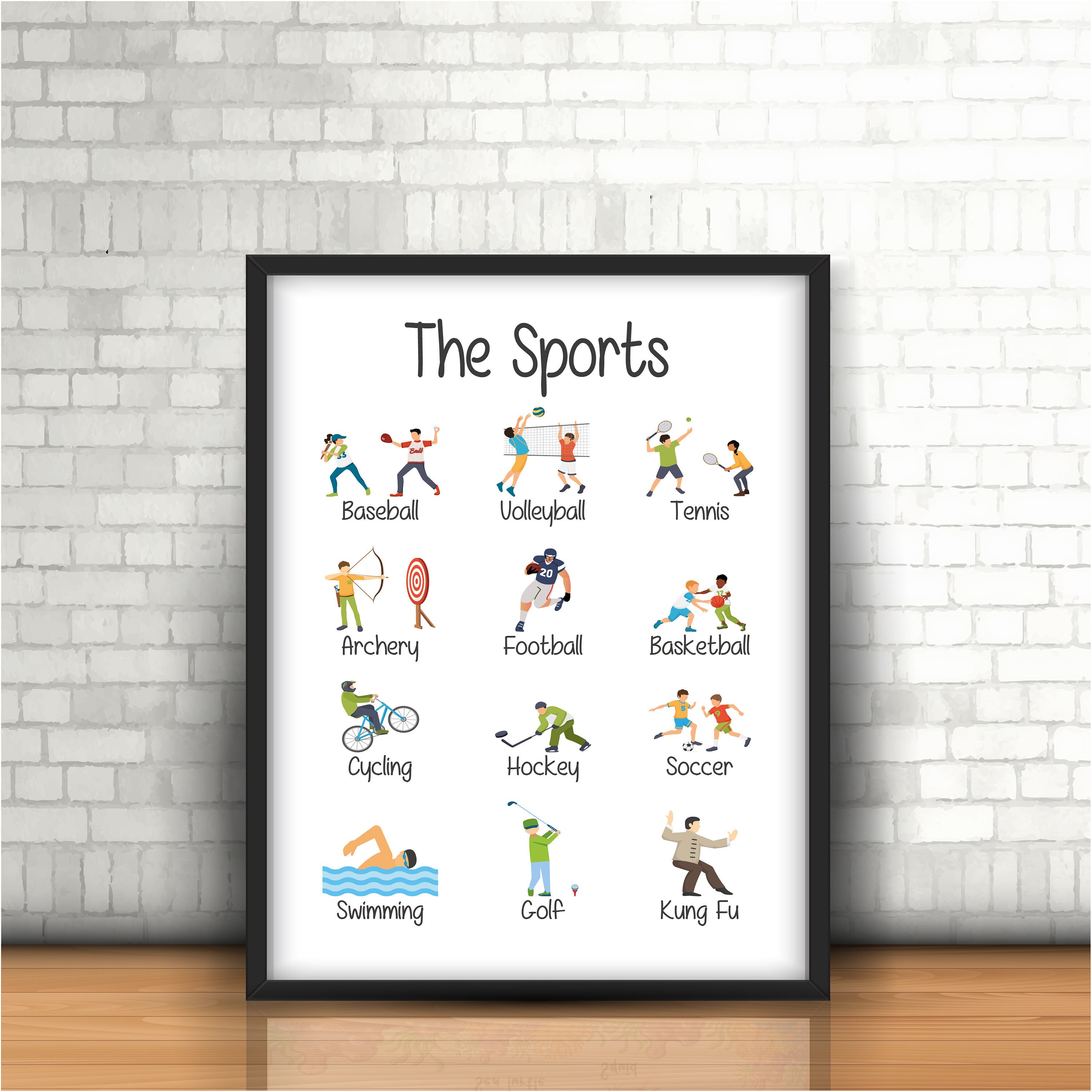 Framed Sports Posters