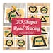 2D Shapes Printable Tracing Road Practice Fun Car Activity - Etsy