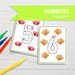 NUMBERS 1-20 Tracing and Counting Printable Flashcards - Etsy