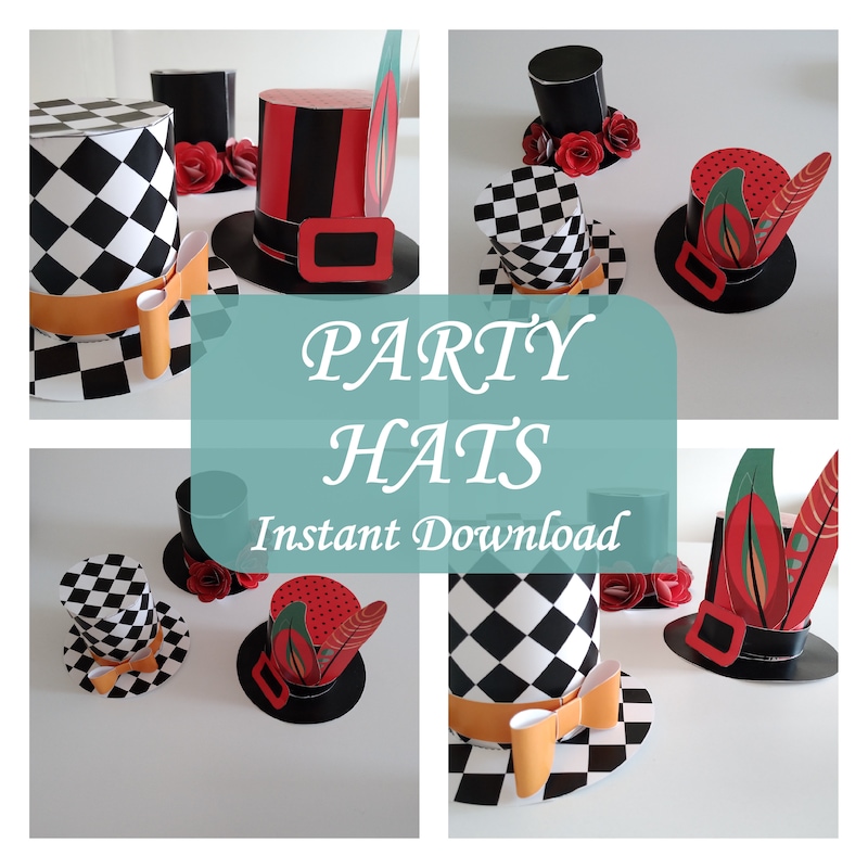 Tea Party Top Hat - Etsy