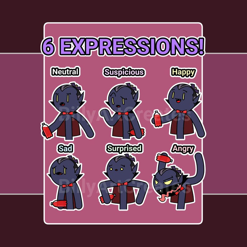 Pngtuber - Halloween - Vampire | Vtuber | Stream - Twitch - Youtube ...