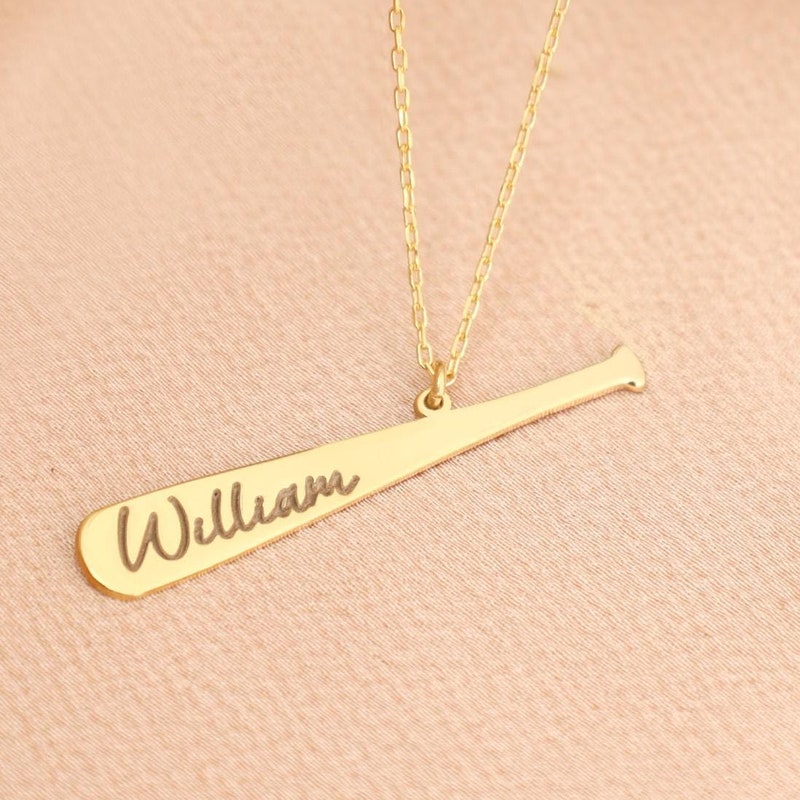 Baseball Necklace for Women - Etsy