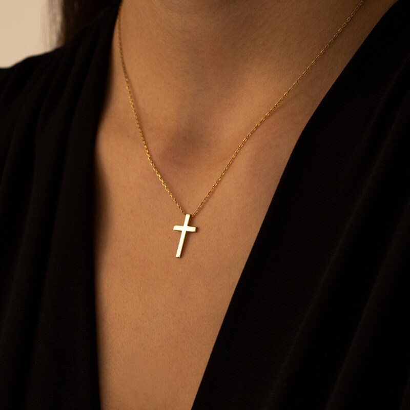 Cross Necklace - Etsy