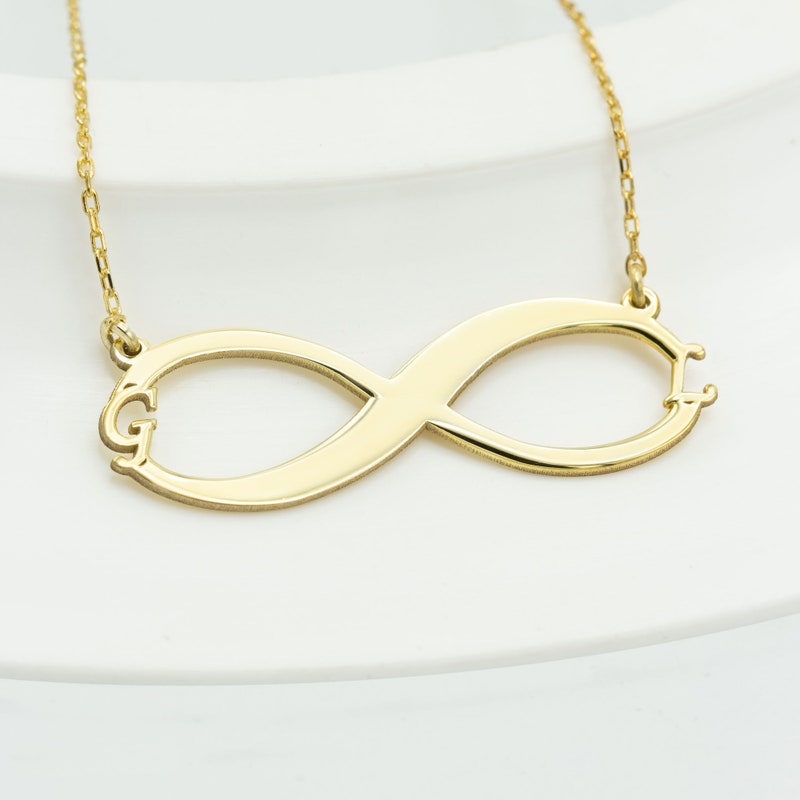Infinity Necklace - Etsy