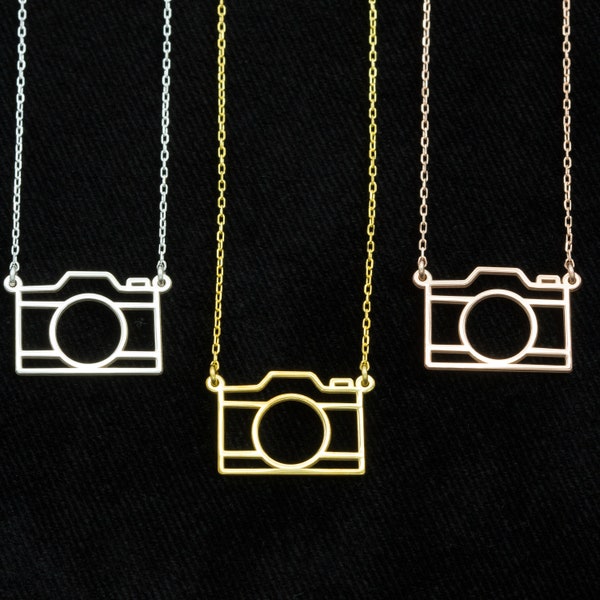 Camera Necklace - Etsy