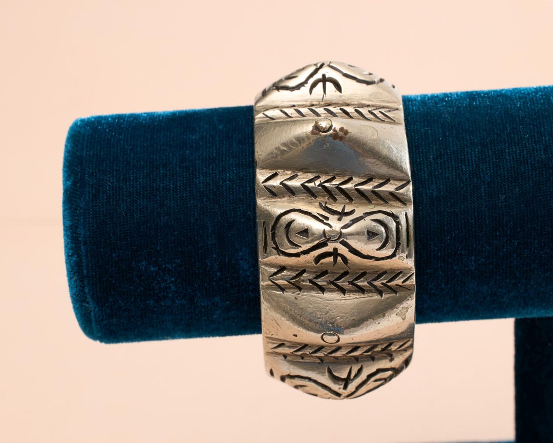 Vintage Moroccan Ait Atta Tribe Bracelet – Berber Sahara Ethnic Jewelry ...