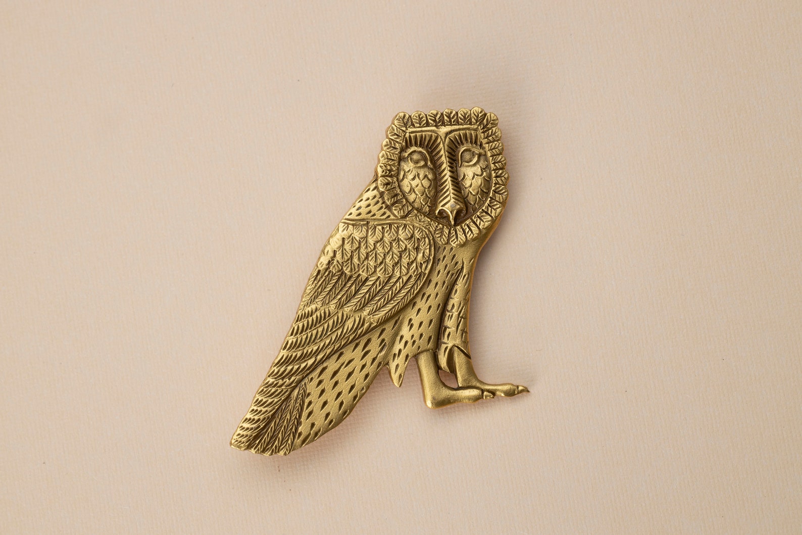 Virginia Museum of Fine Arts Vintage 1989 Egyptian Owl Brooch - Etsy
