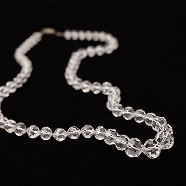 Rock Crystal Necklace - Etsy