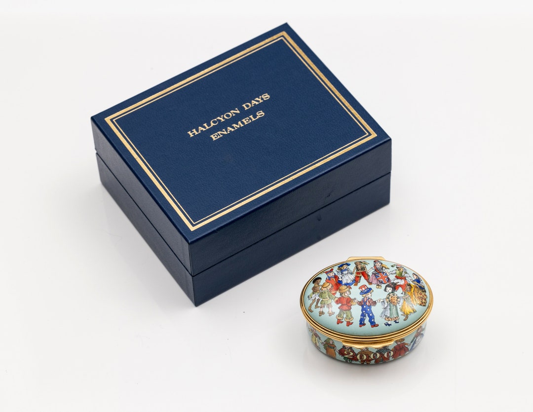 Vintage Halcyon Days Millennium Limited Edition Children of the ...