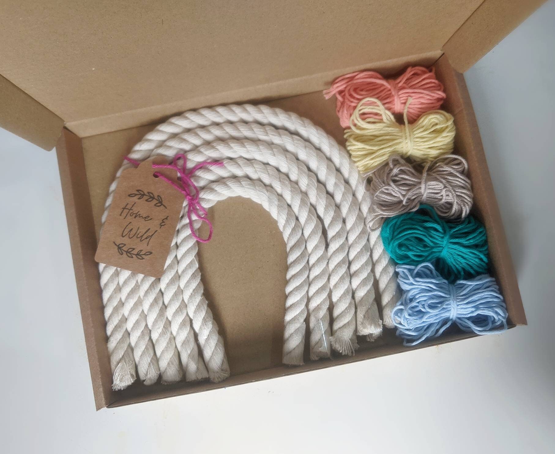 DIY Rainbow Kit Make Your Own Rainbow Decoration Fiber | Etsy