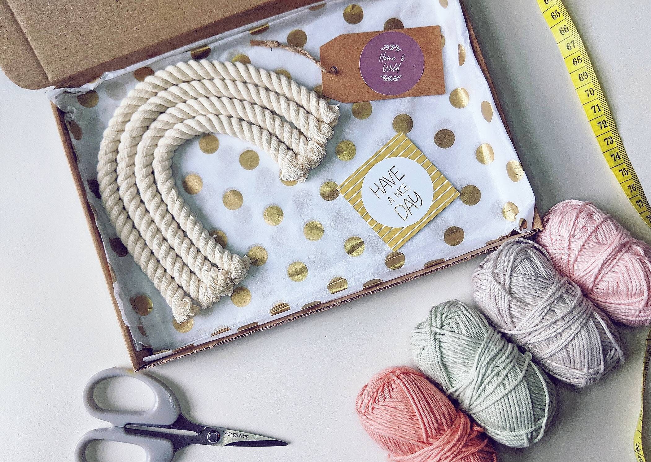 DIY Rainbow Kit Make Your Own Rainbow Decoration Fiber | Etsy