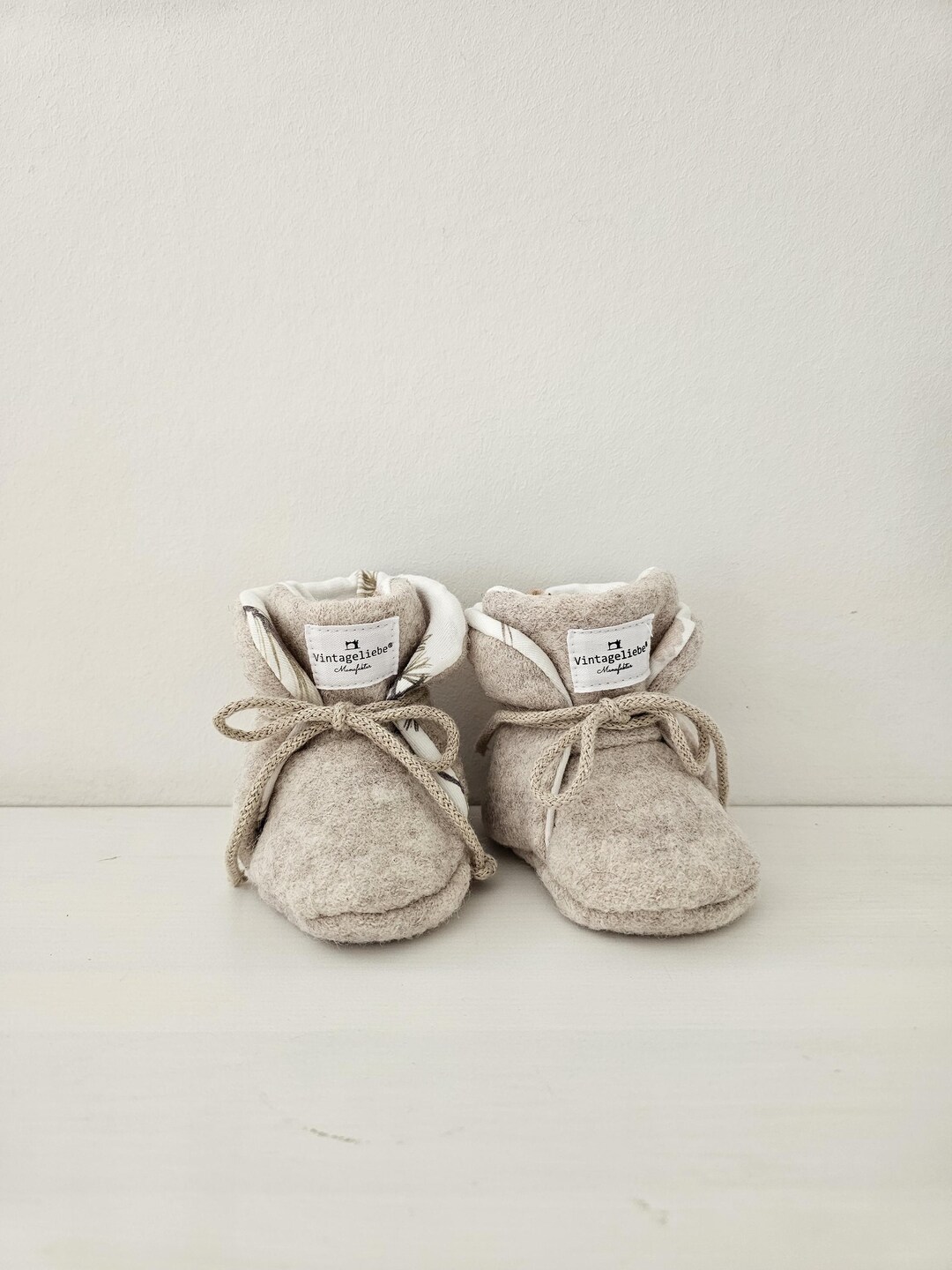 BABY SHOES up to 2 Years Made From 100% Sheep's Wool | Natural ...