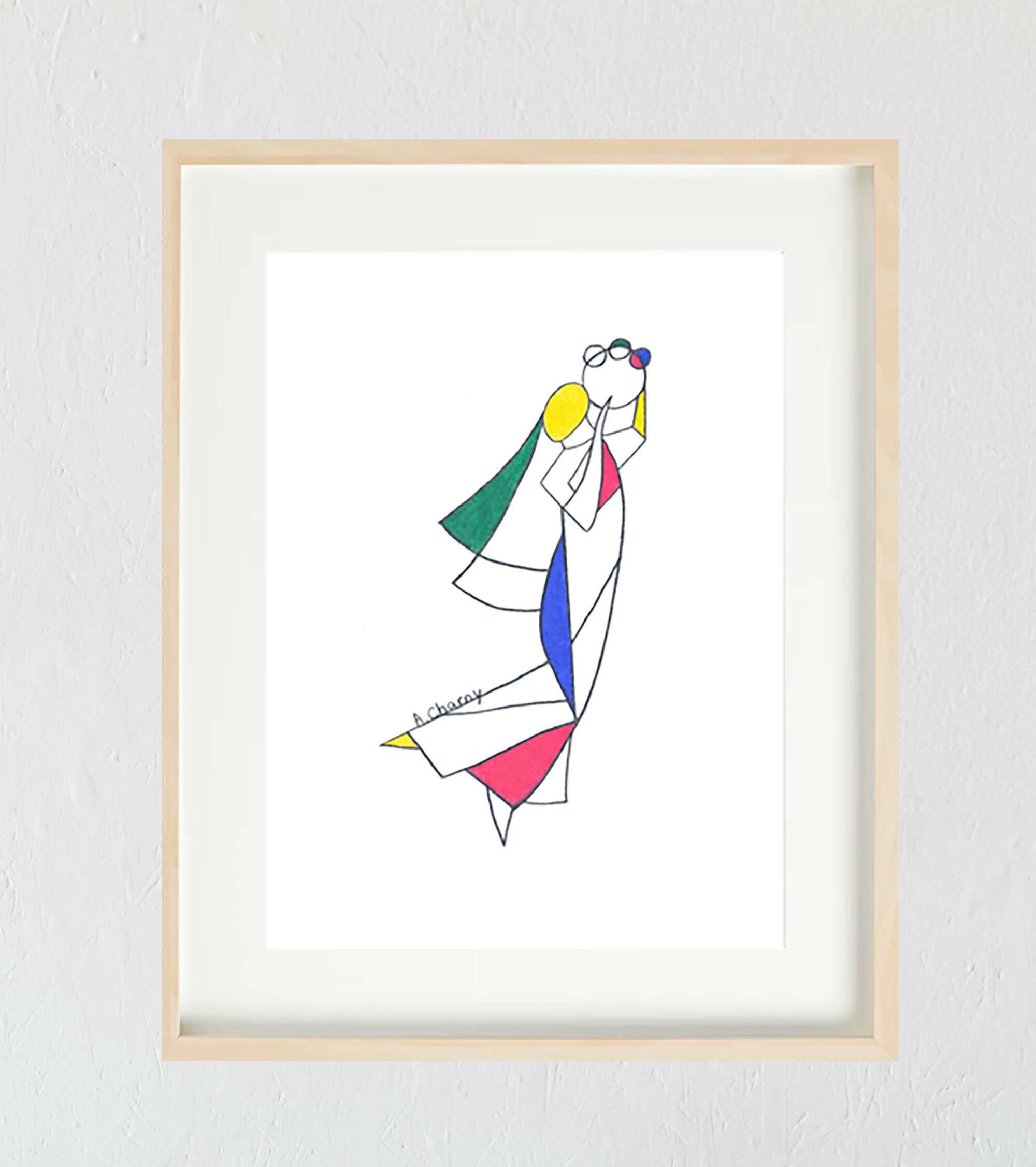 Abstract Judaica, Miriam the Prophetess, Miriam and the Tambourine ...